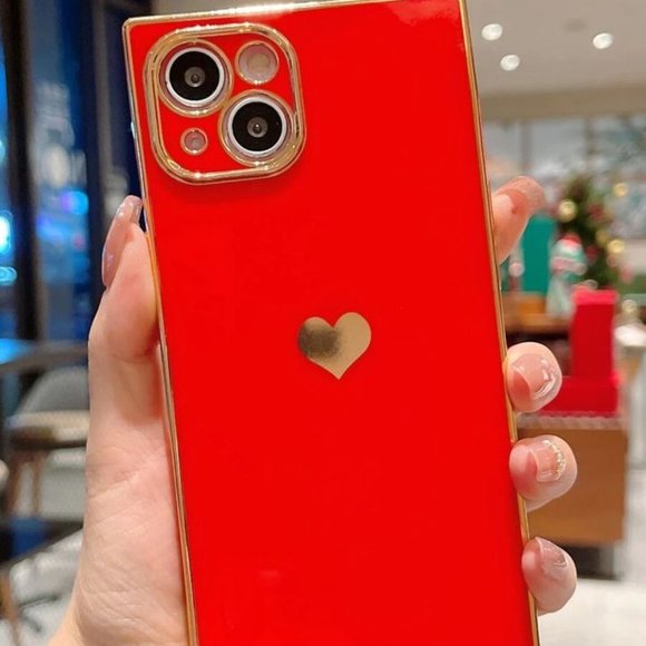 Cell Phones & Accessories | Heart Pattern Phone Case Iphone 13 And ...